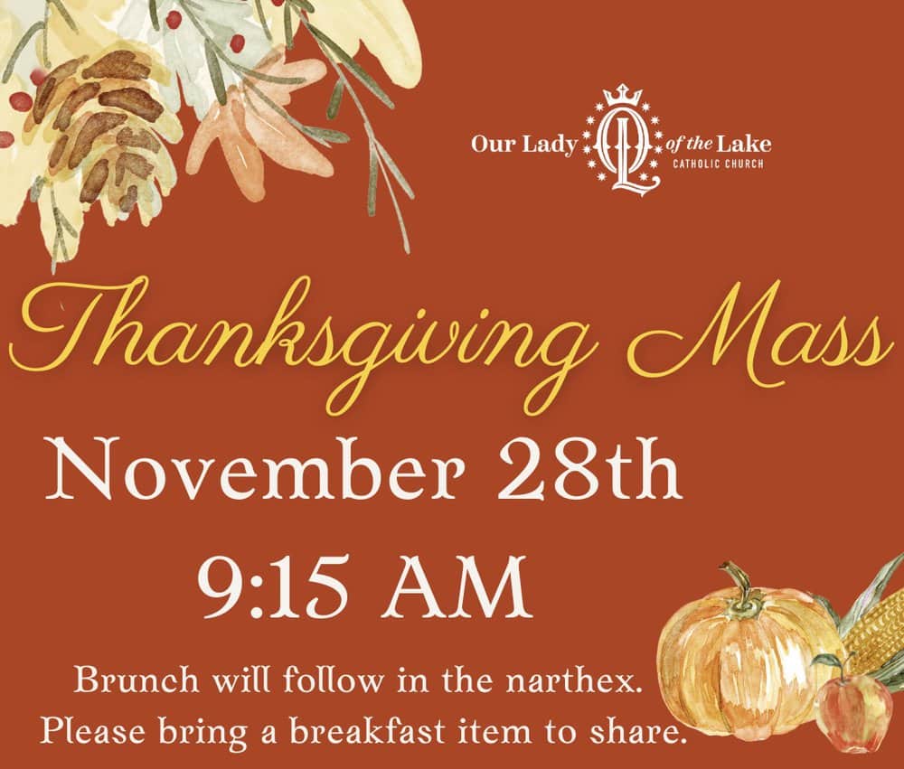 What’s happening at OLOL? 11/19 – Our Lady of the Lake